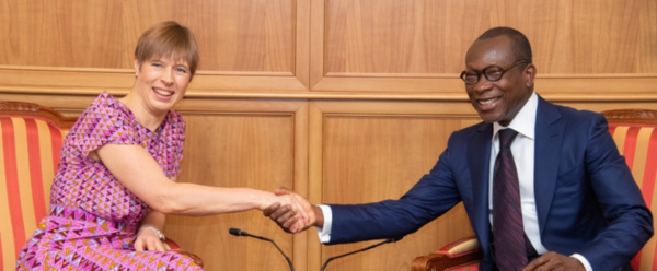 La présidente estonienne en visite au Bénin pour nouer une coopération ...